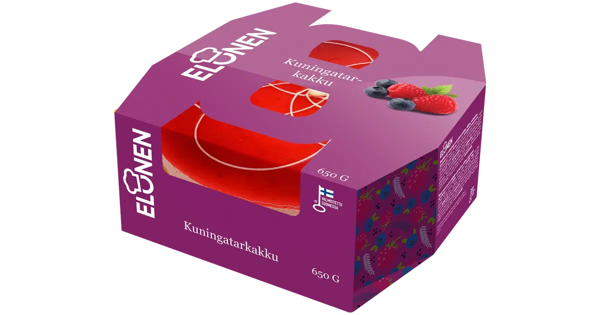 Elonen Kuningatarkakku 650g | S-kaupat ruoan verkkokauppa