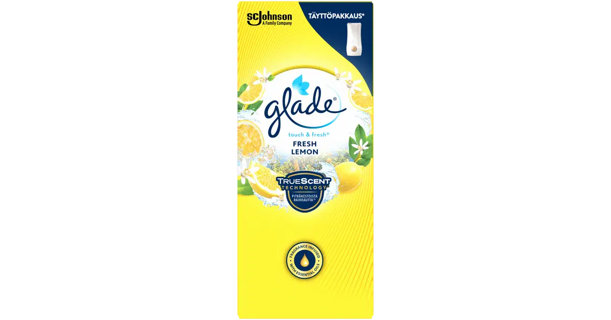Glade Touch & Spray Fresh Lemon täyttöpakkaus 10 ml | S-kaupat ruoan ...