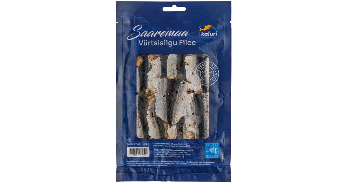 Kaluri Vürtsisilgu Filee 100 G | Prisma | alati odavad hinnad, telli ...