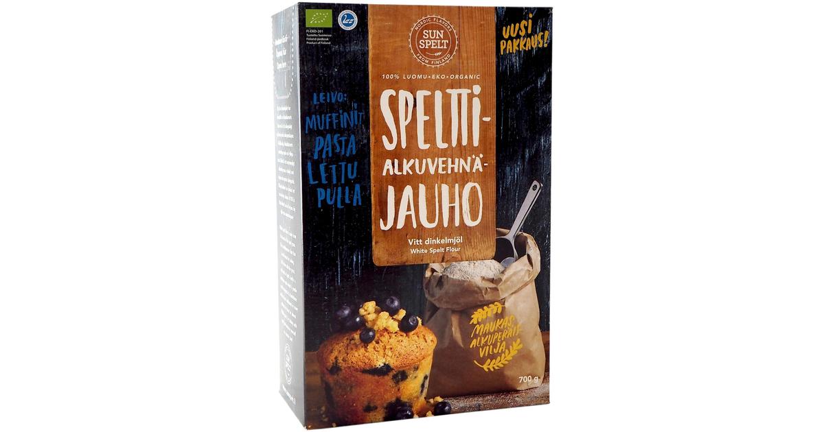 Sunspelt Luomuspeltti Alkuvehnäjauho 700g | S-kaupat ruoan verkkokauppa