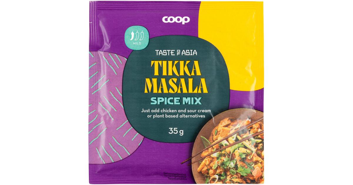 Coop Taste of Asia Tikka Masala mausteseos 35 g | S-kaupat ruoan ...