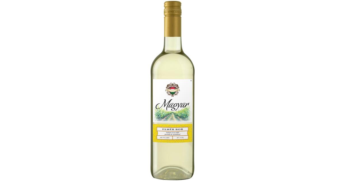 Magyar Feher Bor 8 til-% 75cl plo | S-kaupat ruoan verkkokauppa
