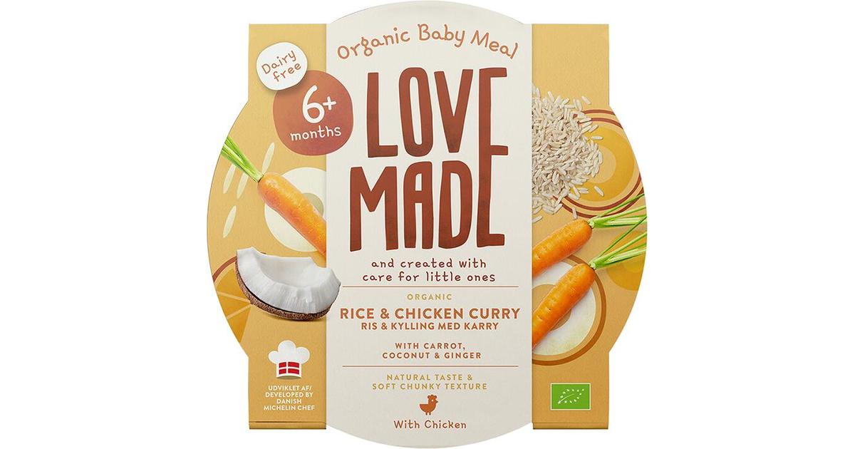 LoveMade ökoloogiline riisi- ja kanakarri 6k+ 185g | Prisma | alati ...