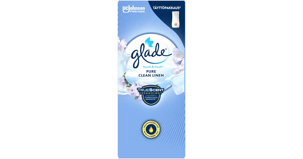 Glade Touch & Spray Pure Clean Linen täyttöpakkaus 10 ml | S-kaupat ...