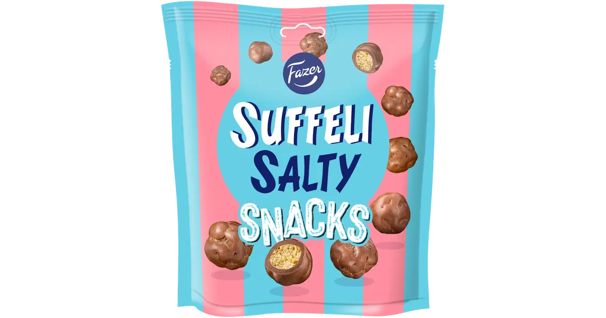 Fazer Suffeli Salty Snacks pussi 140g | S-kaupat ruoan verkkokauppa