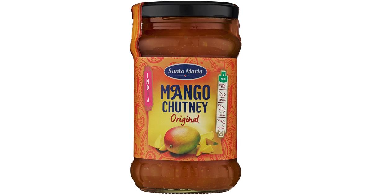 Santa Maria Mango Chutney Original 350 g | S-kaupat ruoan verkkokauppa