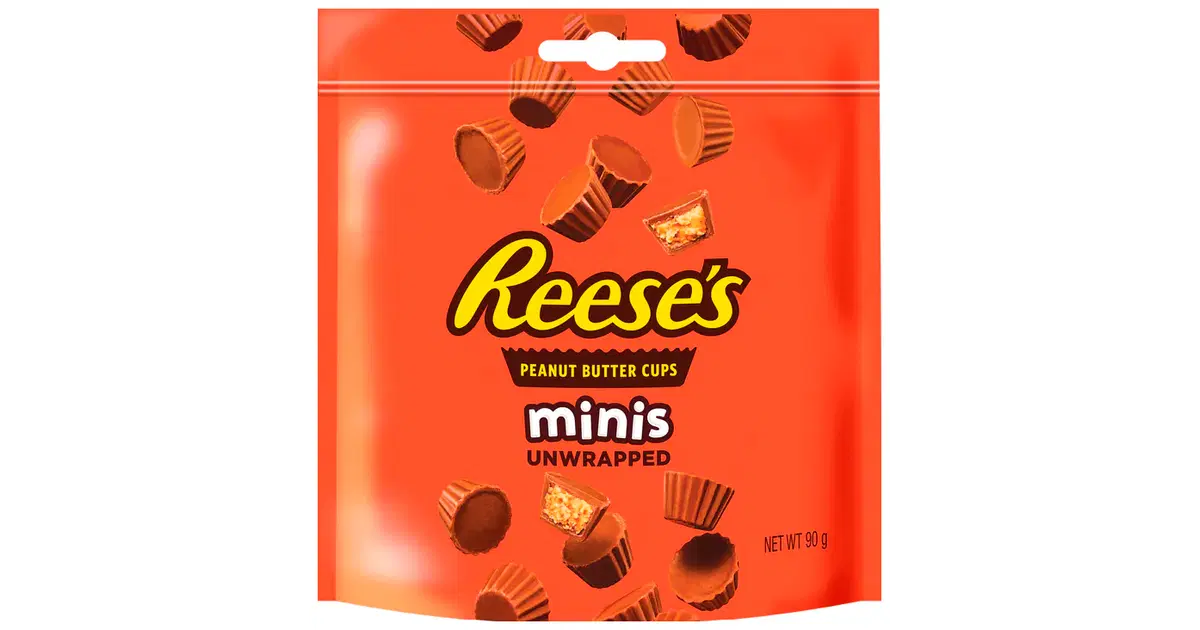 Reese's Mini Peanut Butter Pouch 90g | S-kaupat ruoan verkkokauppa
