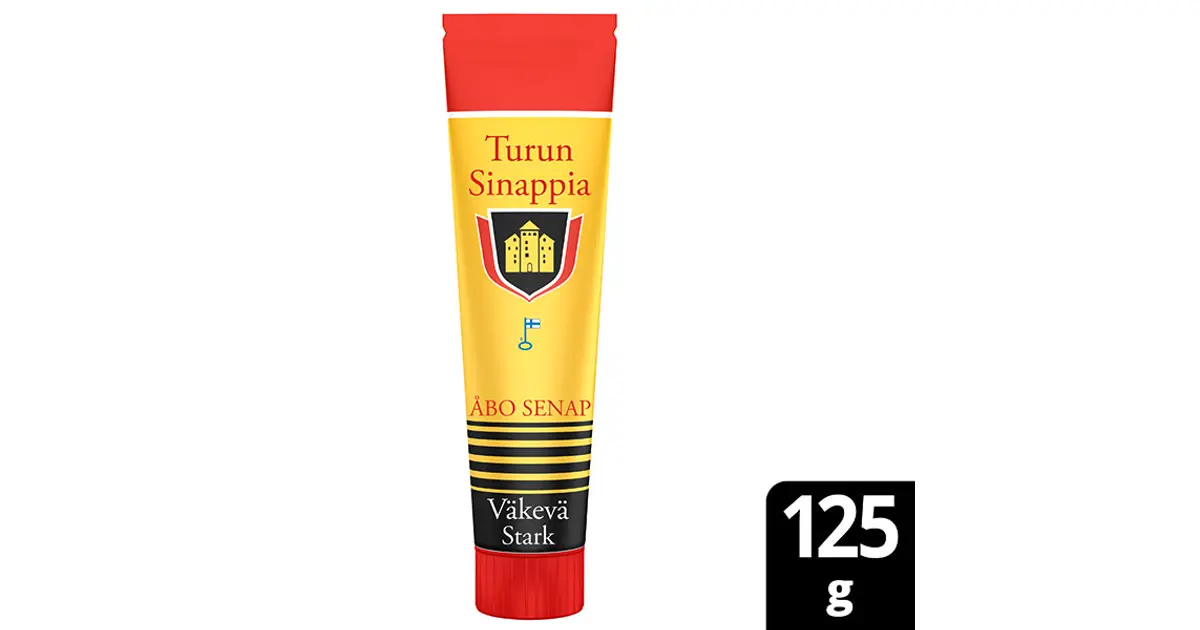 Turun Sinappia Väkevä Sinappi 125 g | S-kaupat ruoan verkkokauppa