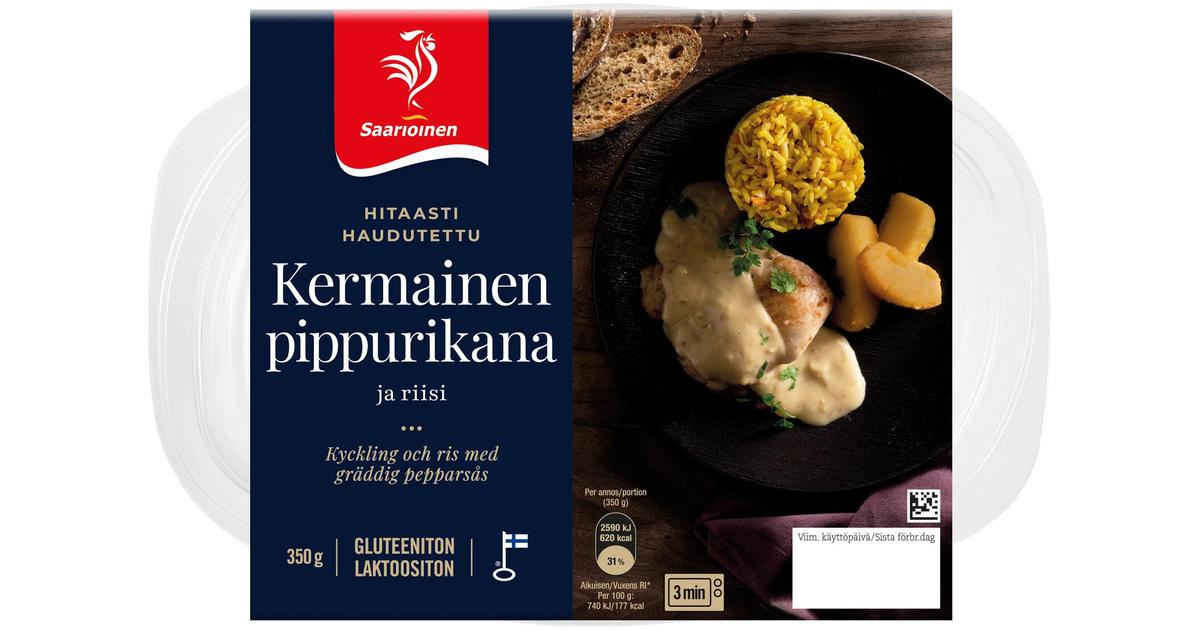 Saarioinen Kermainen pippurikana ja riisi 350g | S-kaupat ruoan ...