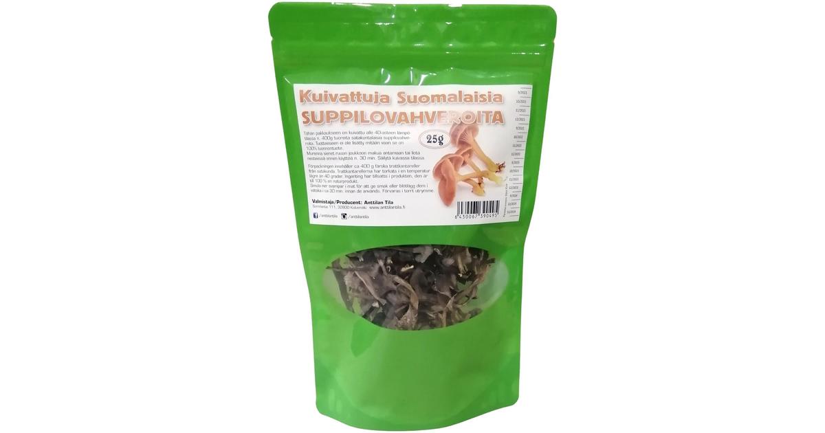 Anttilan Tilan kuivattu suppilovahvero 25g | S-kaupat ruoan verkkokauppa