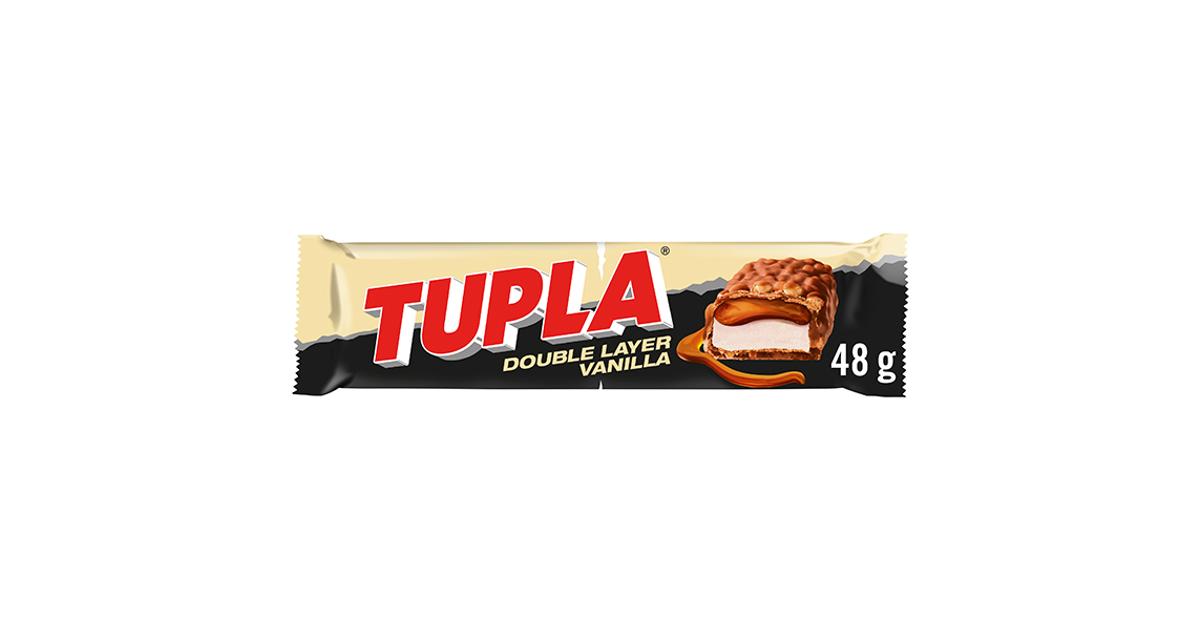 Tupla Double Layer Vanilla suklaapatukka 48g | S-kaupat ruoan verkkokauppa