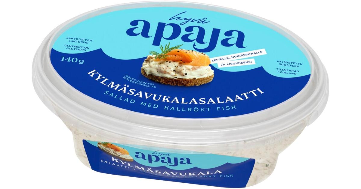Hyvä Apaja Kylmäsavukalasalaatti 140g | S-kaupat ruoan verkkokauppa