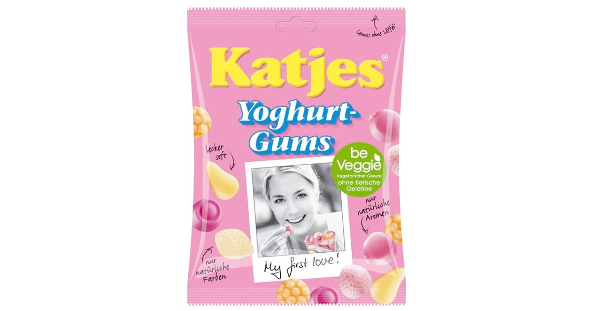 Katjes Yoghurt Gums pehmed kummikommid 200 g | Prisma | alati odavad hinnad, telli kaup otse koju