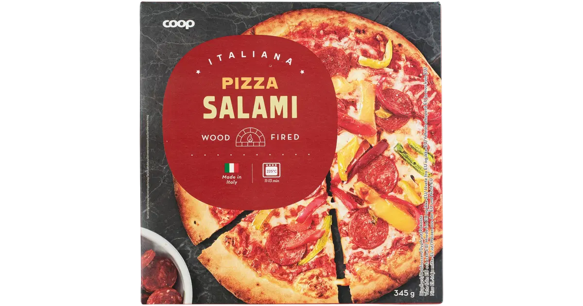 Coop Pizza salami 345 g | Prisma | alati odavad hinnad, telli kaup otse ...