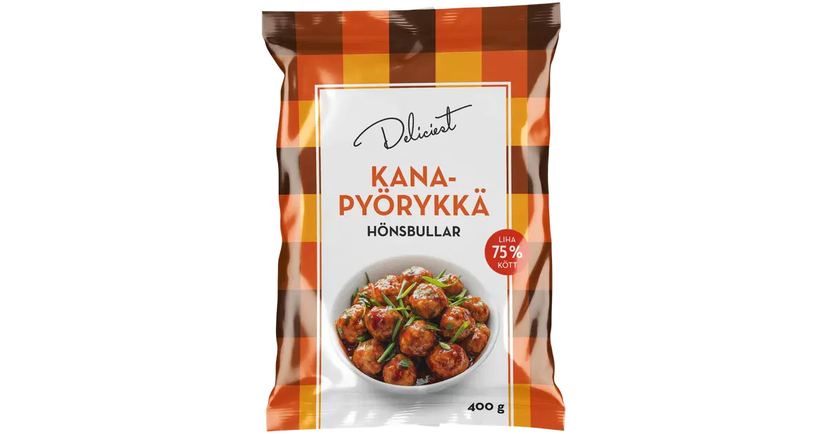 Deliciest Kanapyörykkä 400 g pakaste | S-kaupat ruoan verkkokauppa