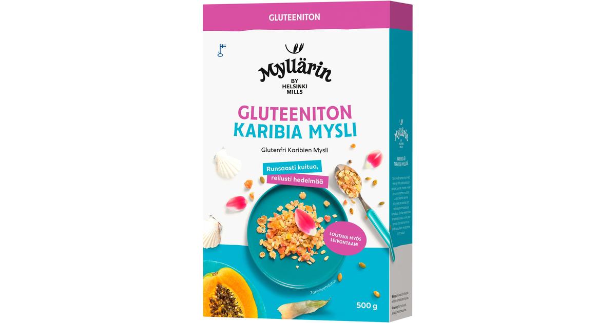 Myllärin gluteenivaba Kariibi mere stiilis müsli 500 g | Prisma | alati ...