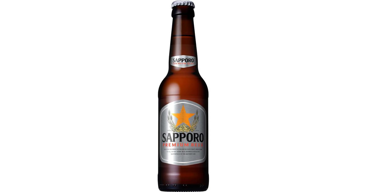 Sapporo 33cl Premium Lager 4,8% pullo olut | S-kaupat ruoan verkkokauppa