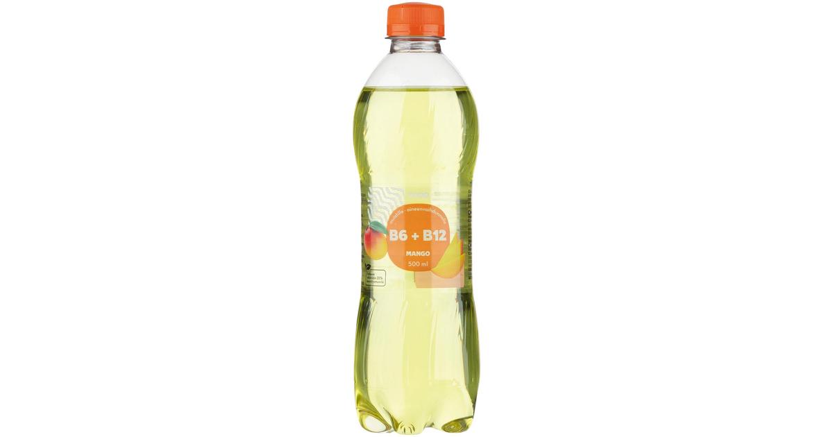 Coop mango B6 + B12-vitamiini hiilihapotettu juoma 0,5l | S-kaupat ...