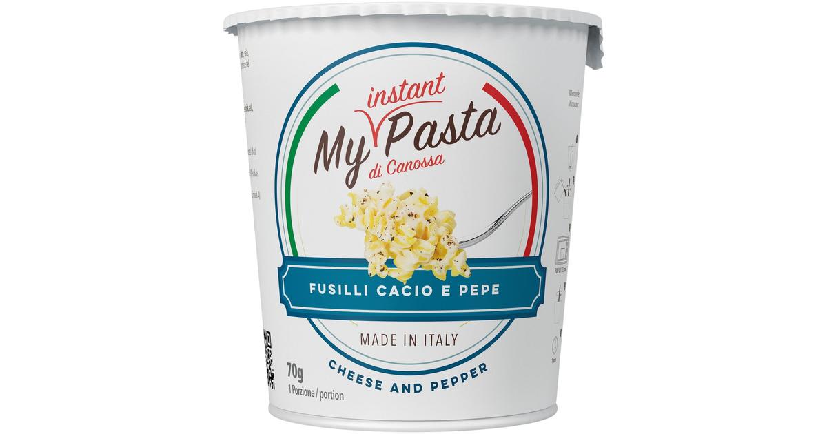 My Instant Pasta-ateria juusto ja mustapippuri | S-kaupat ruoan ...