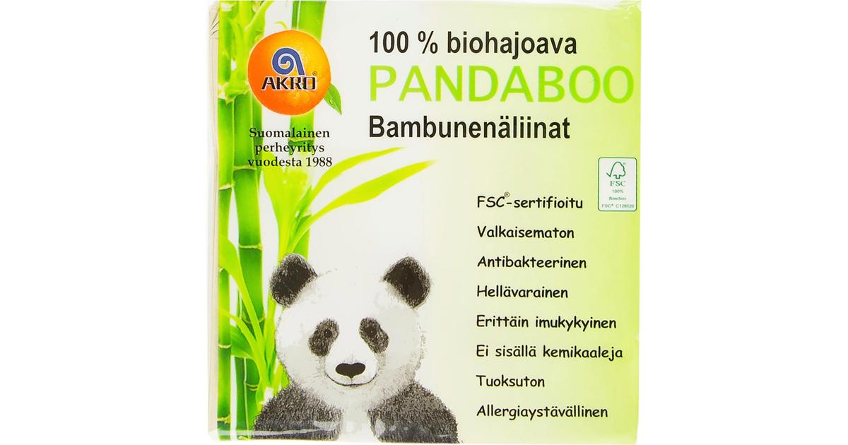 Pandaboo bambunenäliinat | S-kaupat ruoan verkkokauppa