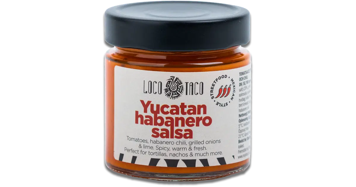Loco Taco Yucatan Habanero salsa 180g | S-kaupat ruoan verkkokauppa