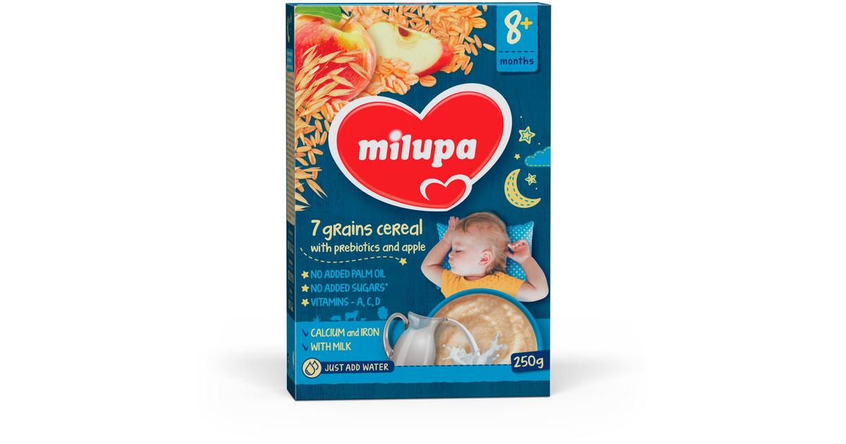 Milupa HEA UNE 7-viljapuder õunte ja prebiootikumidega, 8K+, 250g | Prisma | alati odavad hinnad ...