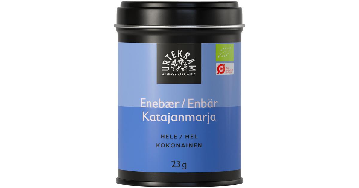 URTEKRAM Luomu Katajanmarja 23g | S-kaupat ruoan verkkokauppa