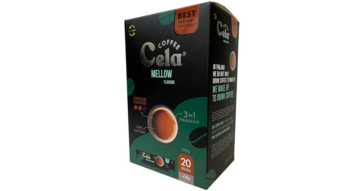 Cela Coffee Pikakahvi 3in1 18g/pussi - 20 pussia/laatikko | S-kaupat ruoan verkkokauppa
