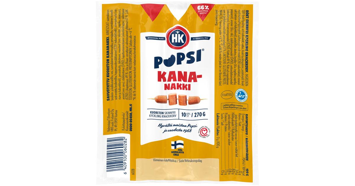 HK Popsi® Kananakki 270 g | S-kaupat ruoan verkkokauppa