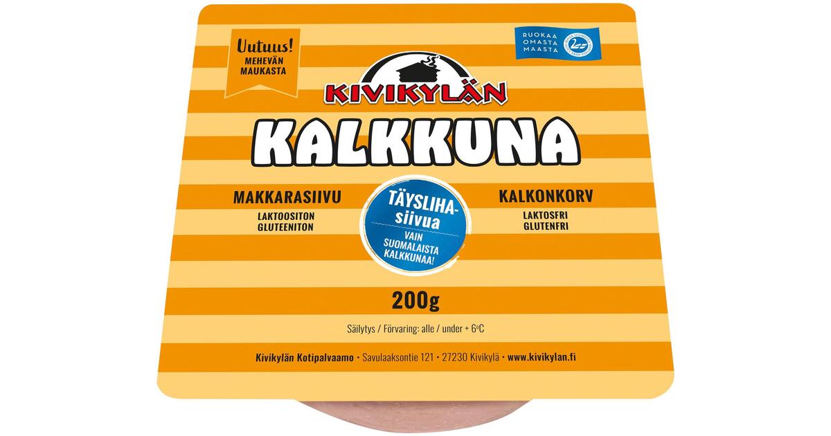 Kivikylän Kalkkunasiivu 200g | S-kaupat ruoan verkkokauppa