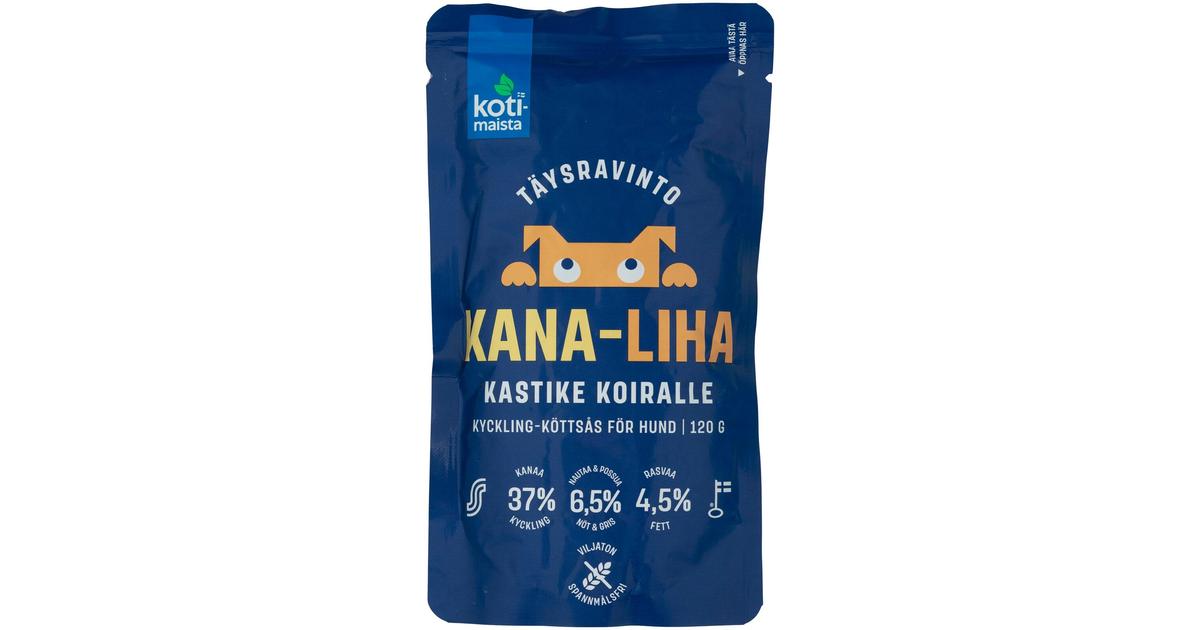 Kotimaista lihakaste koerale 120g | Prisma | alati odavad hinnad, telli ...