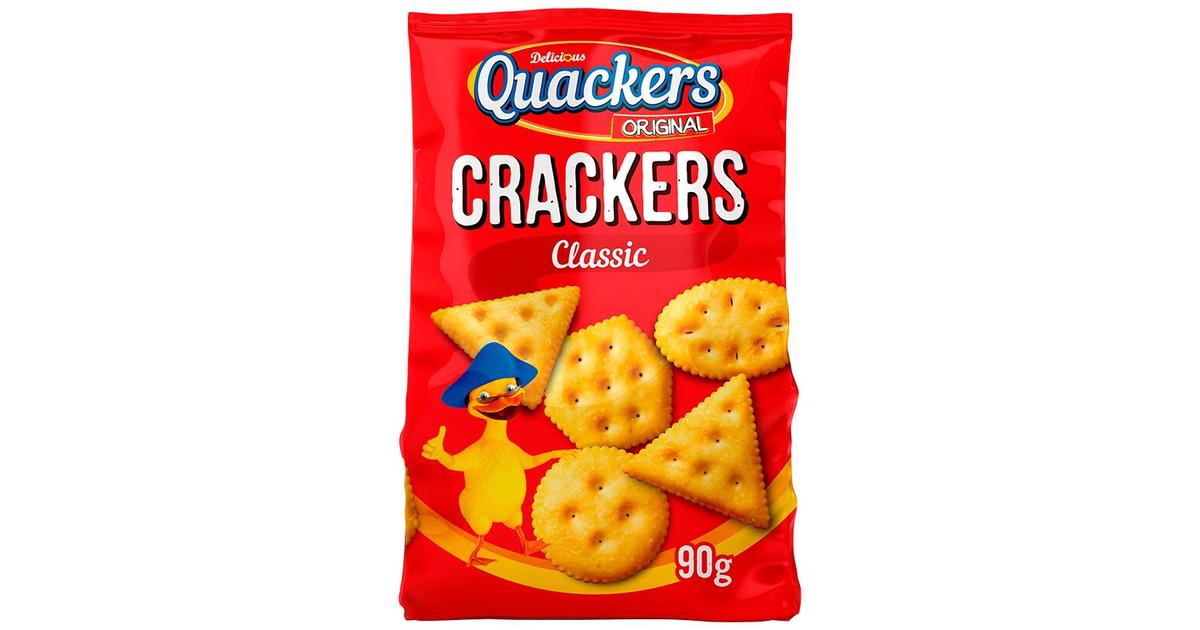 Quackers Crackers Classic 90g | S-kaupat ruoan verkkokauppa