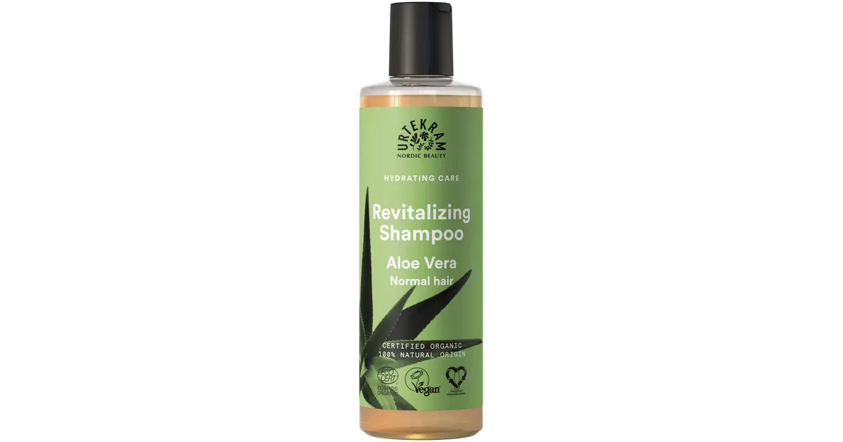 URTEKRAM Aloe vera shampoo 250ml | S-kaupat ruoan verkkokauppa