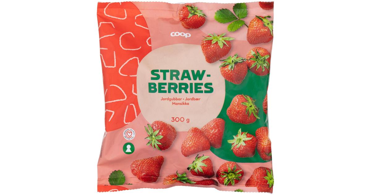 Coop mansikka 300 g pakaste | S-kaupat ruoan verkkokauppa