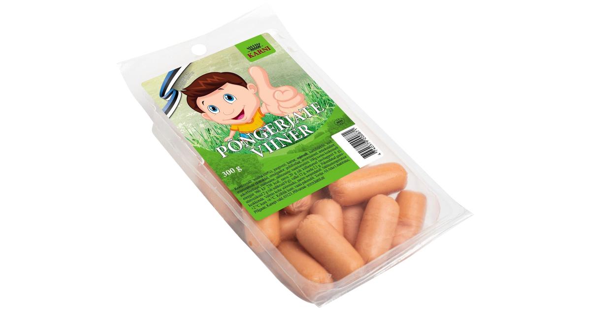 Põngerjate viiner 300 g | Prisma | alati odavad hinnad, telli kaup otse ...