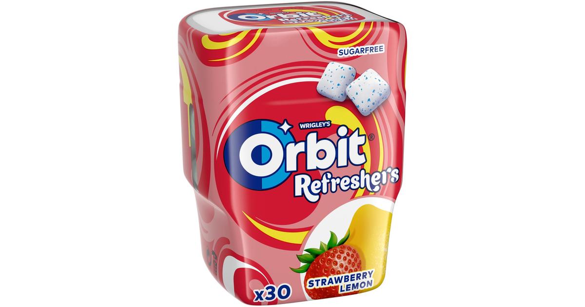 Orbit Refreshers maasika-sidruni pudel 67g | Prisma | alati odavad ...