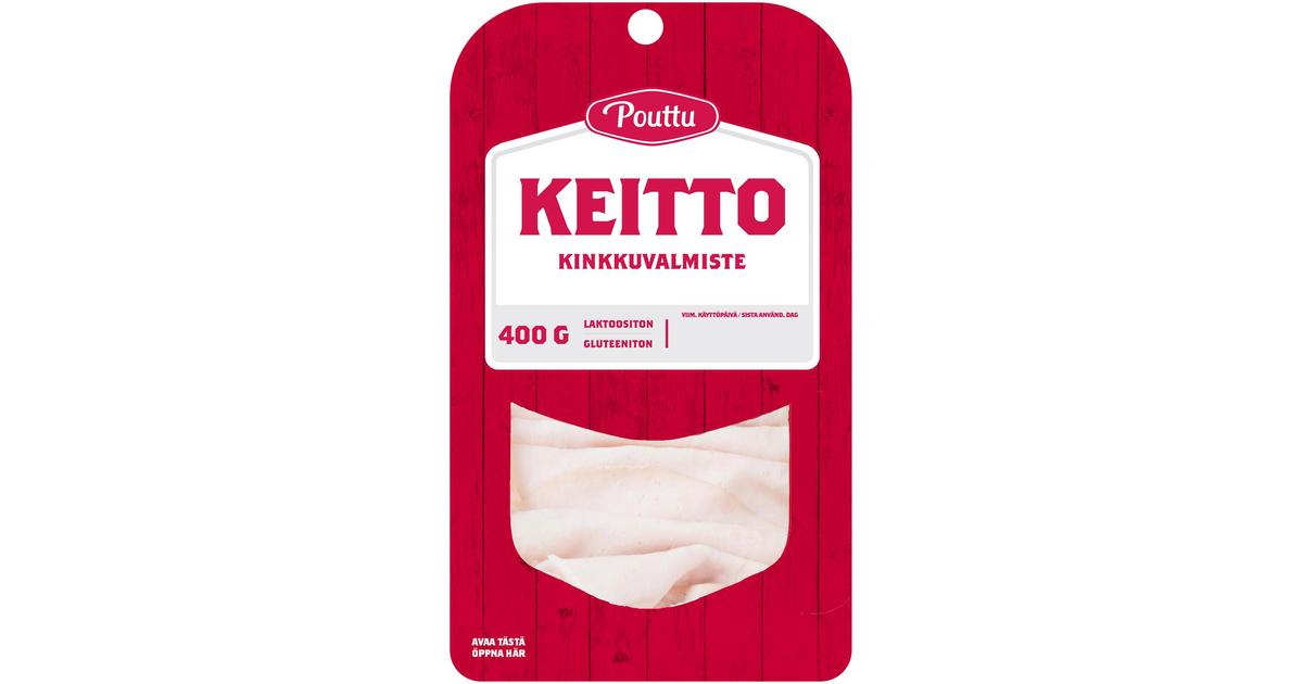 Pouttu Keittokinkkuvalmiste 400g | S-kaupat ruoan verkkokauppa