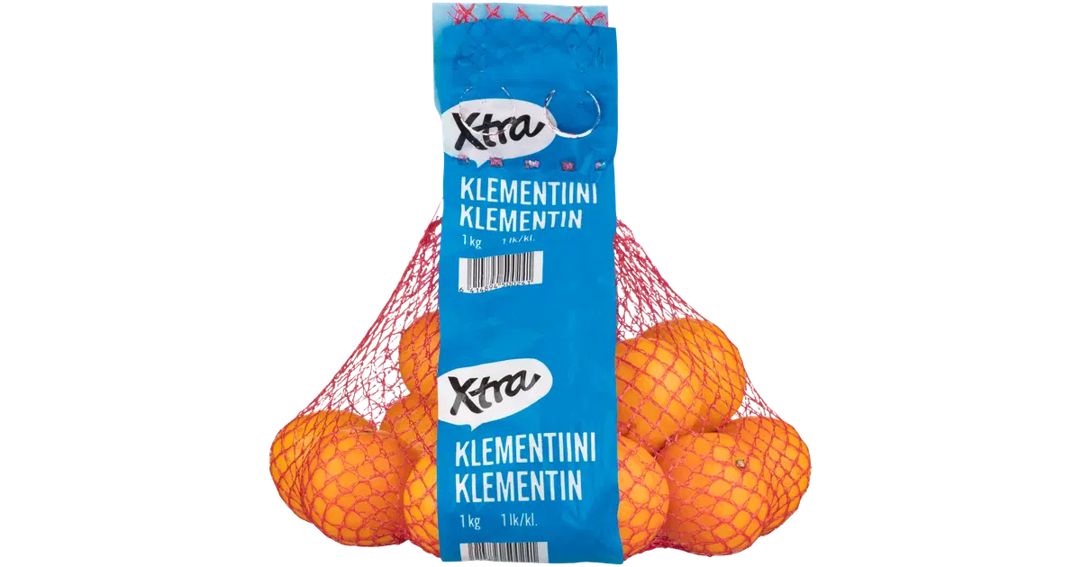 Xtra klementiini 1 kg | S-kaupat ruoan verkkokauppa