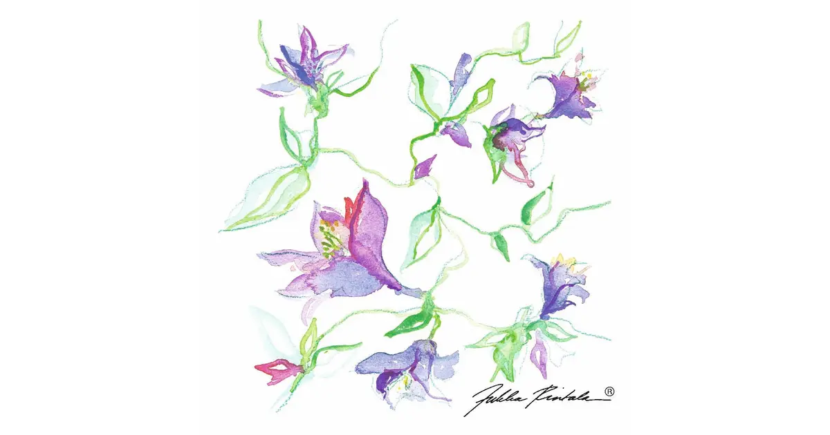 DESIGNS FOR DUNI Tissue-lautasliina 24 x 24 cm Jukka Rintala Garden 3 ...