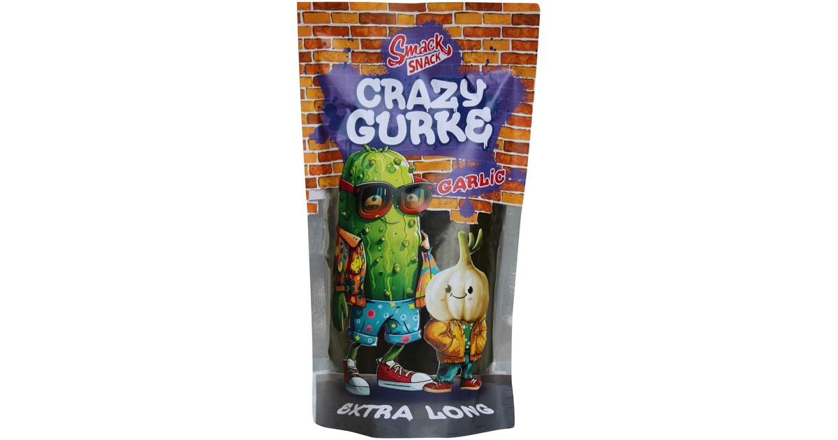 Smack Snack Suolakurkku XXL, valkosipuli 400g/200 g | S-kaupat ruoan ...