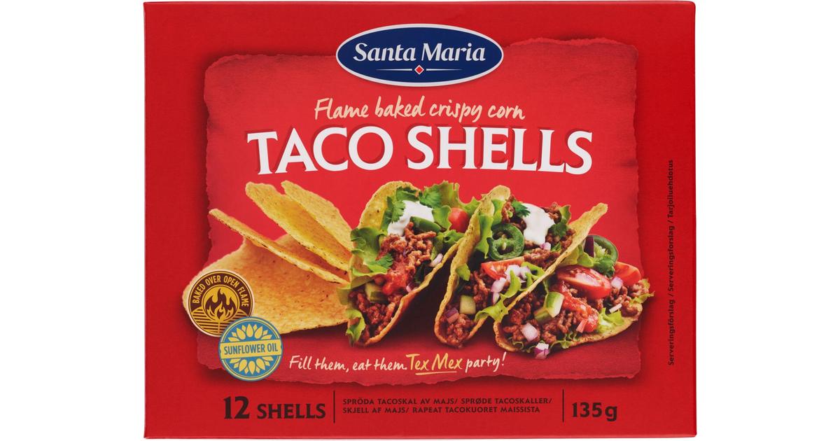 Santa Maria Taco Shells Tacokuoret 12 kpl 135 g | S-kaupat ruoan ...