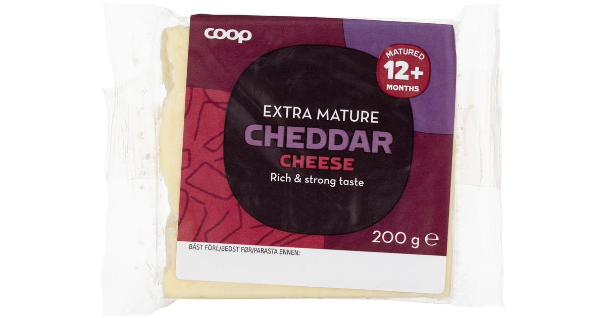 Coop Cheddari juust, 12 kuud laagerdunud, 200 g | Prisma | alati odavad ...