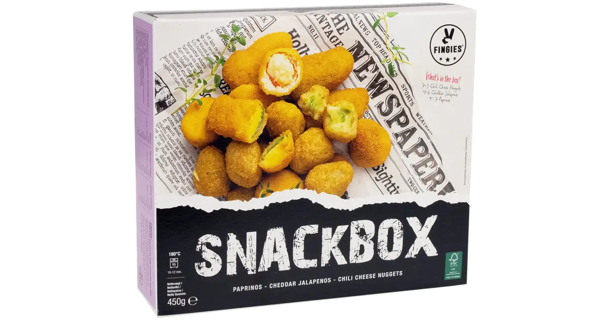 Dencon Foods Fingies Snackbox 450g esipaistettu | S-kaupat ruoan ...