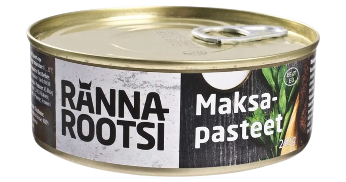 Rannarootsi maksapasteet 240 g | Prisma | alati odavad hinnad, telli ...