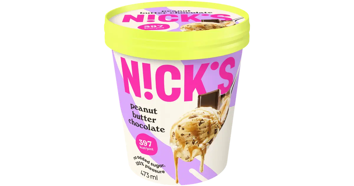 Nick's Peanut Butter Chocolate jäätelö 473ml | S-kaupat ruoan verkkokauppa