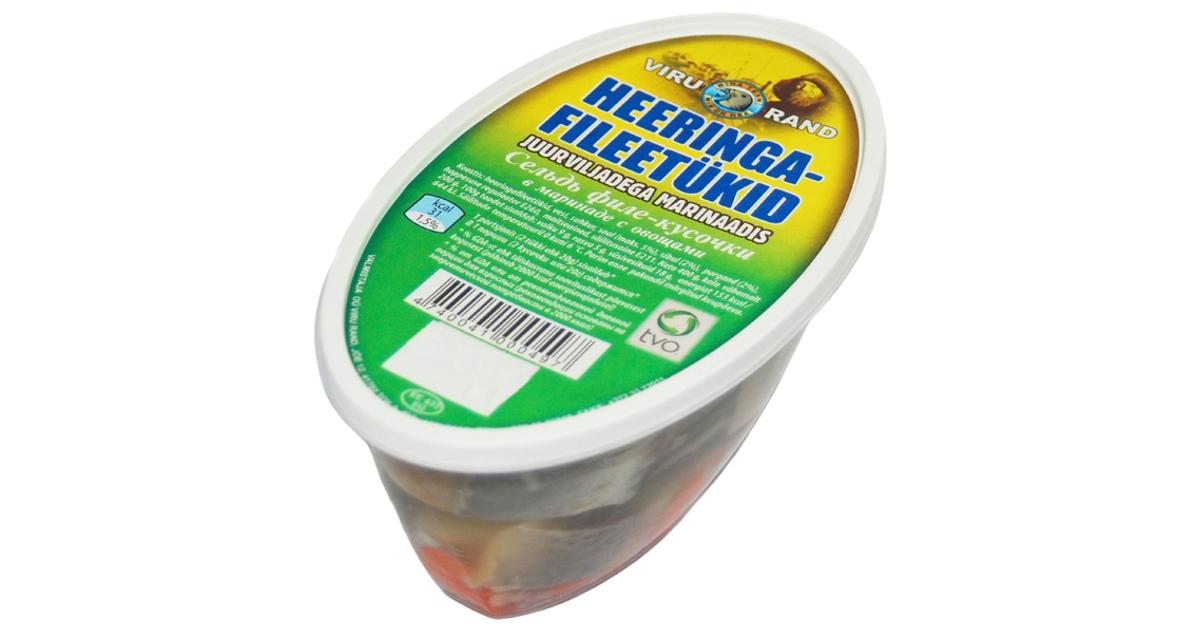 Viru Rand Heeringafilee Juurviljaga 400 G | Prisma | alati odavad ...