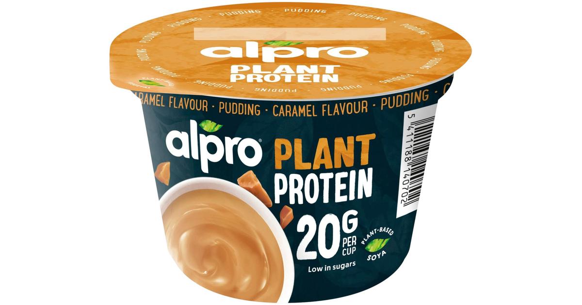 Alpro Protein pudding karamelli 200g | S-kaupat ruoan verkkokauppa