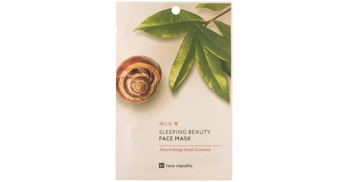 Face Republic Nourishing Snail Essence kangasnaamio kasvoille 23 ml | S ...
