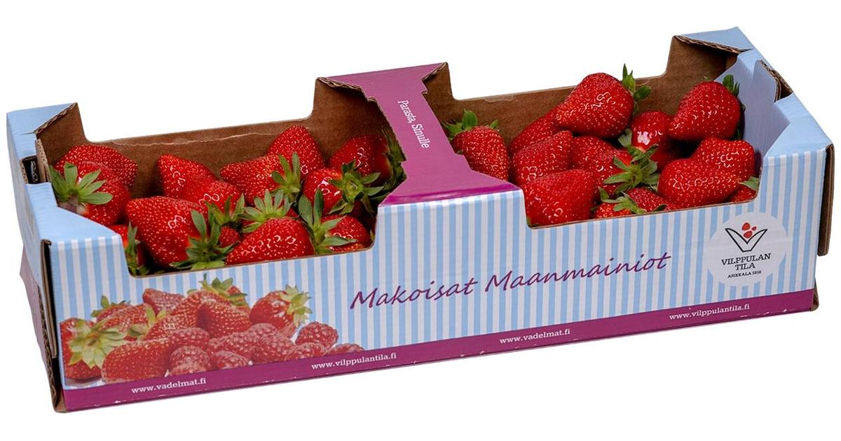 Makoisat Maanmainiot Mansikka 1,5kg Suomi 1lk Vilppulan Tila | S-kaupat ruoan verkkokauppa