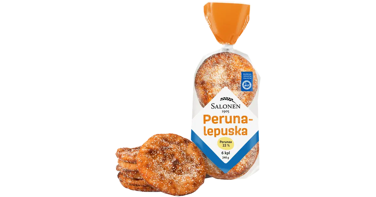 Leipomo Salonen Perunalepuska 6/240 g perunarieska | S-kaupat ruoan ...